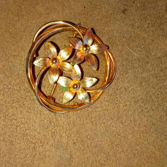 Jewelry | Vintage Pin Gold Plated | Poshmark